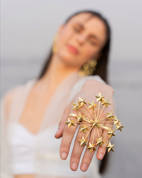 Starry Night Palm Handcuff – QIS By Ashmeet